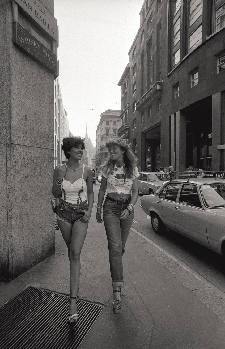 Two models wearing Fiorucci clothes – Onthebright.com